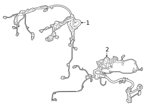12515a01d49 - 2021-2023 BMW Z4 Engine Harness (12-51-5-A01-D49) | BMW ...