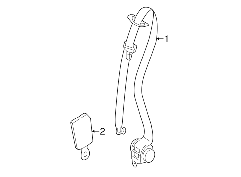 Rear Seat Belts for 2018 Mercedes-Benz Sprinter 2500 | Mercedes-Benz ...