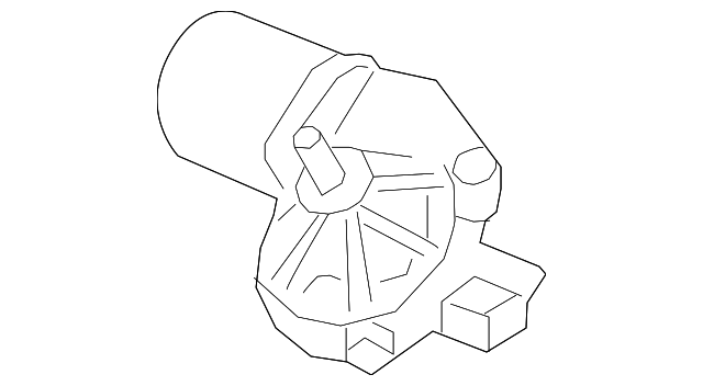166-820-07-42 - Wiper Motor - 2012-2019 Mercedes-Benz | World Mercedes ...