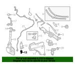 2010-2021 Mercedes-Benz Formed Grommet 001-998-73-01 | Mercedes-Benz Parts