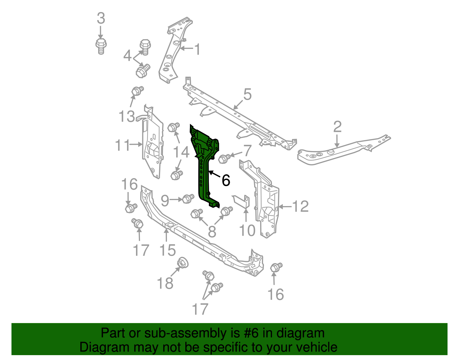 2008-2015 Nissan Lock Support 62550-JM00A | Nissan RVA