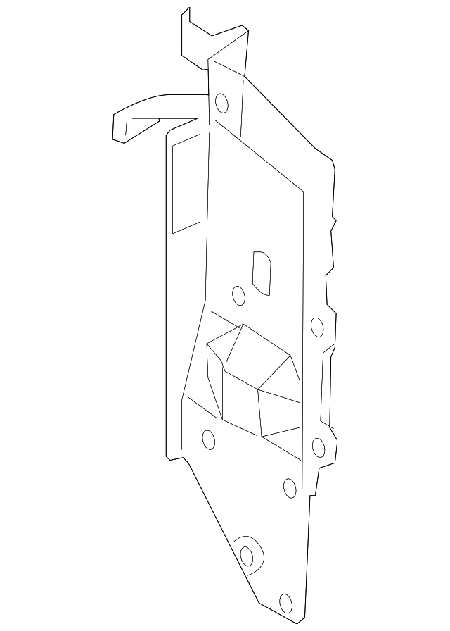 2008-2015 Nissan Side Support 62520-JM00A | QuirkParts