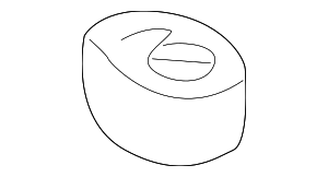 163-501-00-81 - Re-Circulator Pump Insulator 1998-2005 Mercedes-Benz ...