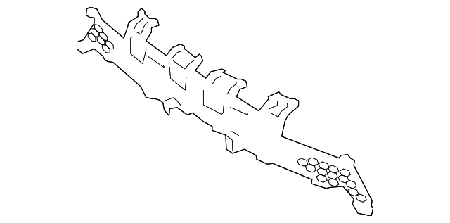 86561-2J000 - Lower Grille 2009 Kia Borrego | Kia.Parts Store