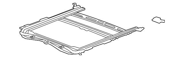 2020-2023 GMC Sierra 3500 HD Sunroof Frame 87822094 GM | GMPartsDirect.com