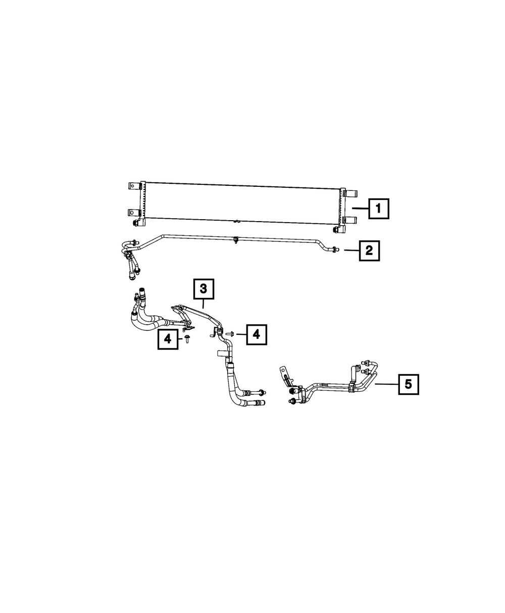2019-2025 Ram Transmission Oil Cooler 68322497AD | Mopar eStore