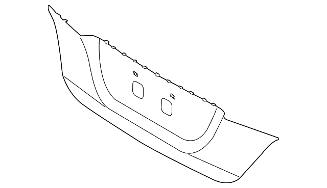 2011 Hyundai Equus Molding Assembly 87370-3N130-GOD | QuirkParts
