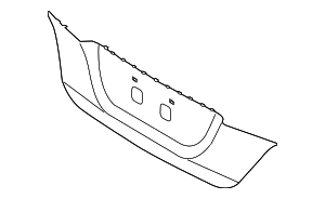 2011 Hyundai Equus Molding Assembly 87370-3N130-GOD | QuirkParts