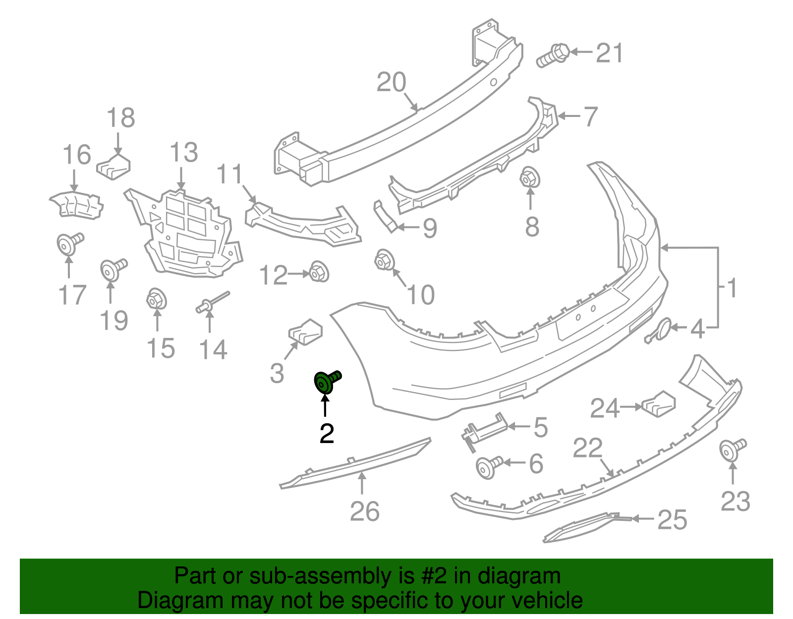 1997-2024 Porsche Ft Fender Liner Screw 9A7-007-517-00 | Gaudin Porsche ...