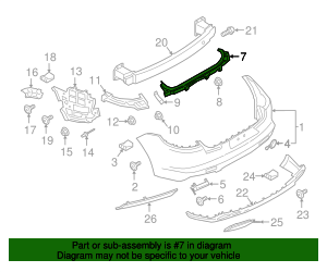 2017-2020 Porsche Panamera Center Support 971-807-863-A | OEM Parts Online