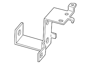 2002-2004 Kia Spectra ABS Pump Assembly Bracket 0K2NA-43311 ...