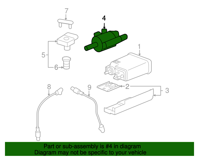 25811774 GM Purge Solenoid | GM Parts Store