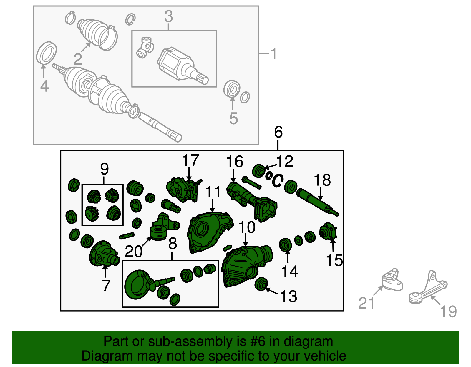 41110-34485 - Differential 2007-2022 Toyota | AutoNation Parts