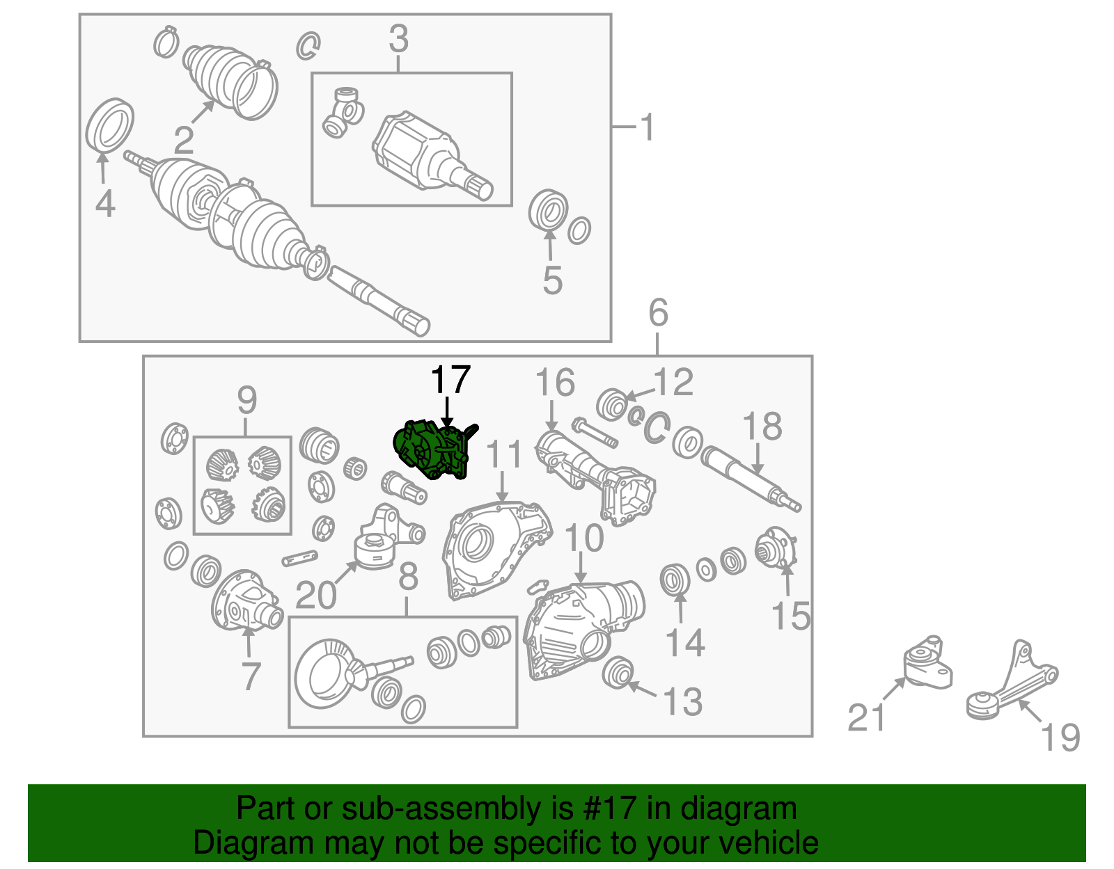 2007-2022 Toyota Actuator 41400-34020 | OEM Parts Online