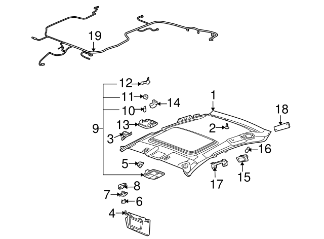 15786244 - Plate 2005-2009 Buick LaCrosse | Gateway Buick GMC Parts