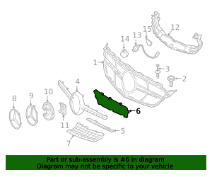 205-888-19-60 - Insert 2017-2023 Mercedes-Benz | Mercedes-Benz USA Parts