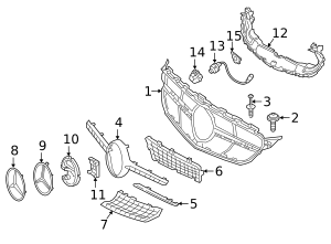 2058806406 - Emblem Base 2019-2023 Mercedes-Benz | AutoNationParts.com