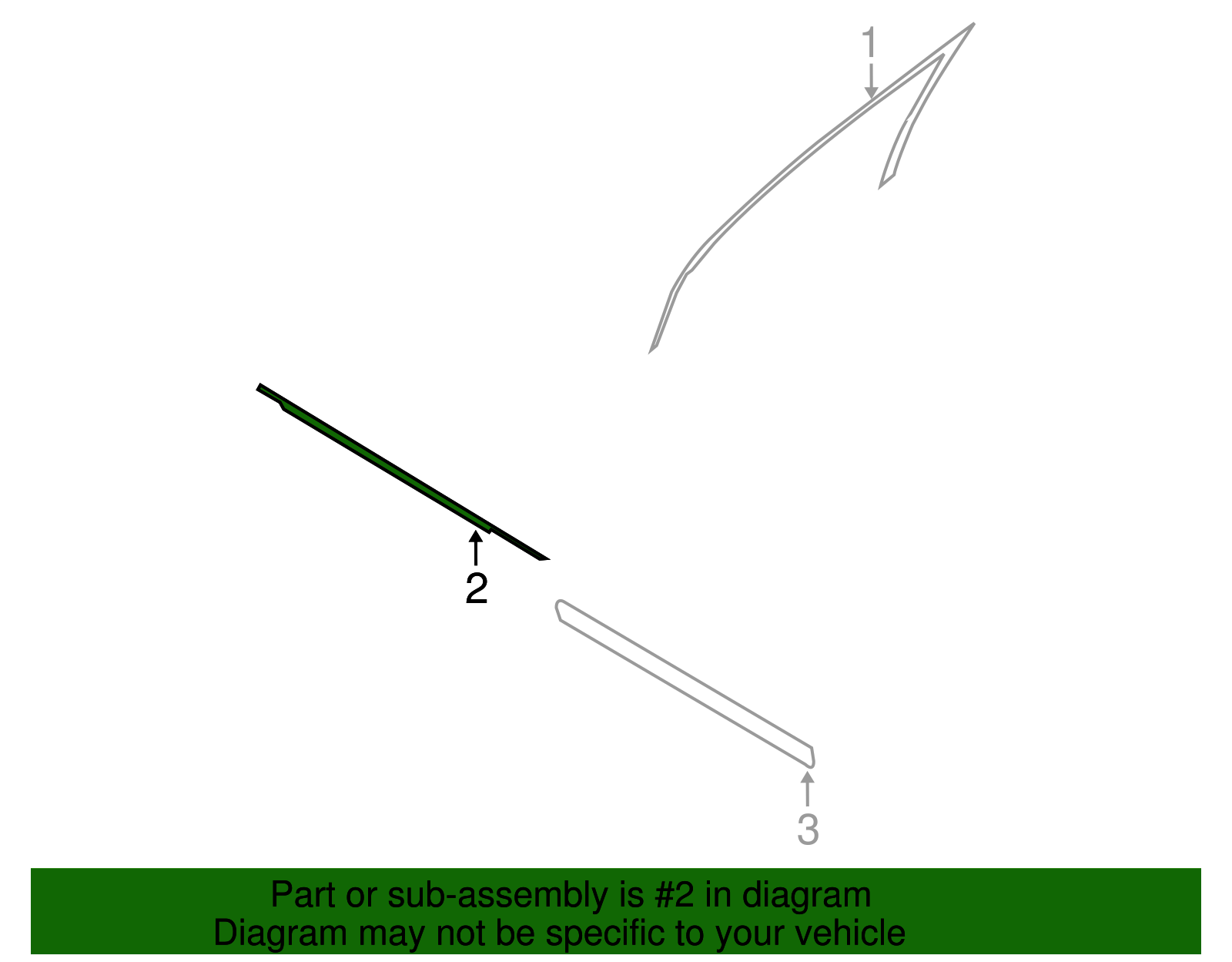 2007-2012 Nissan Altima Belt Weather-Strip 80821-JA01A | Nissan Parts ...