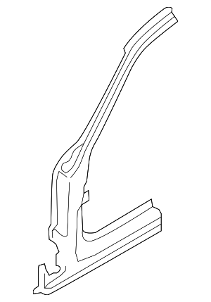 41002993125 - 2013-2015 BMW X1 Hinge Pillar (41-00-2-993-125) | BMW of ...