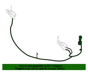 2016-2017 Volvo S60 Washer Hose 31364067 | TascaParts.com