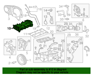 55581593 - Valve Cover - 2014 2015 Chevrolet Cruze | Findlay Auto Parts