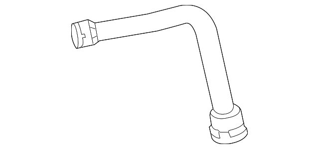 55488382 - Engine Oil Cooler Coolant Inlet Hose 2014-2015 Chevrolet ...