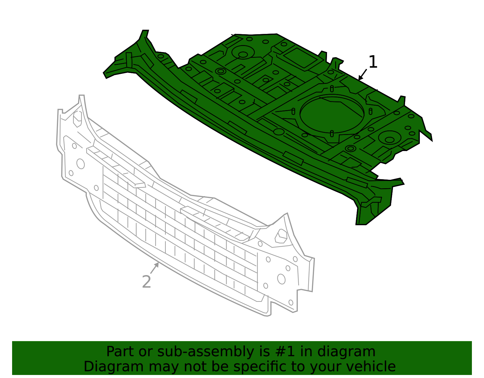 2020-2022 Genesis G90 Package Tray 69300-D2500 | Hyundai Wholesale Direct