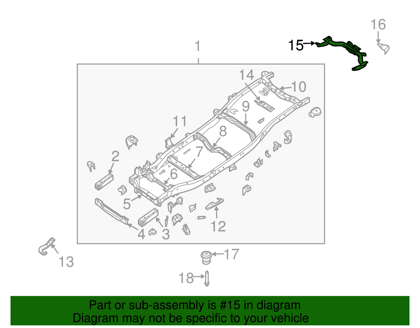 2004-2007 Nissan Trailer Hitch 51170-7S000 | Temecula Nissan Parts