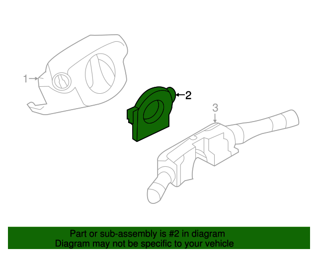 47945-5MA1A - Angle Sensor 2016-2024 Nissan | Nissan Parts ...