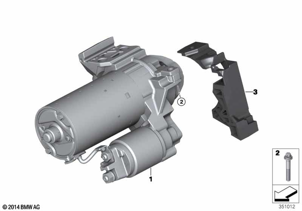 2020-2025 BMW Starter 12415A33FB9 | Retail Performance Auto Parts