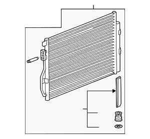 95286873 - Air Conditioning Condenser 2012-2018 Chevrolet Sonic ...