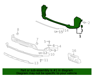 84678988 - Front Upper Bumper Cover 2020-2023 Chevrolet | Group 1 Auto ...