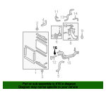 96761-35025 - Engine Coolant Pipe O-Ring For 2006-2018 Lexus | Lexus OE ...