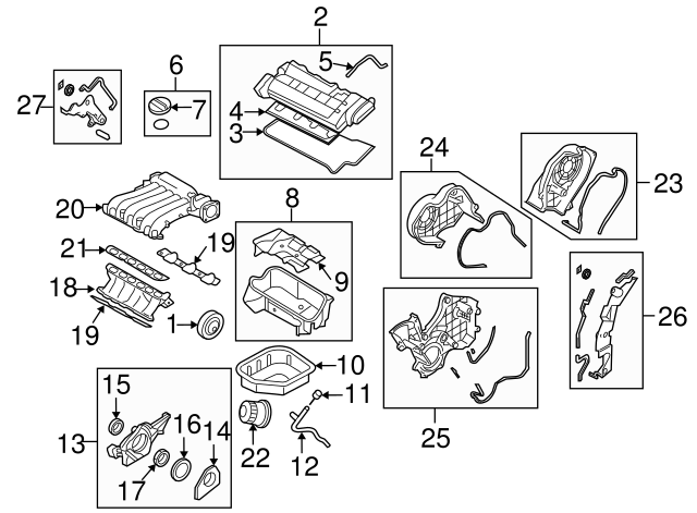 2007-2022 Kia Oil Temp Sending Unit 39220-3C100 | OEM Parts Online
