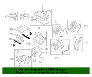 28411-37200 - Manifold Gasket 2001-2010 Kia | Kia.Parts Store