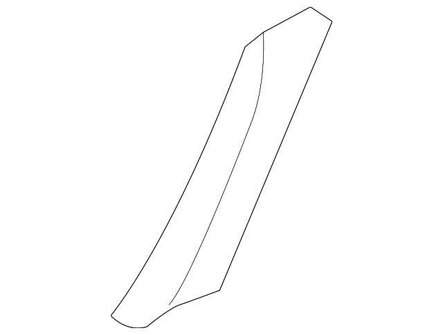 2002-2007 Subaru Impreza Lower Molding 91022FE010 | Subaru Parts Store