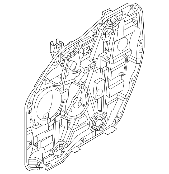 2022-2023 Kia Carnival Window Regulator 82471-R0010 | TascaParts.com