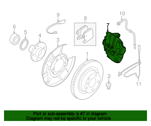 2012-2021 BMW Caliper 34-21-6-799-461 | BMWPartsDirect.com