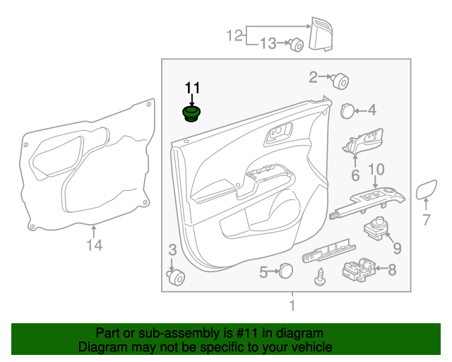 Buy Genuine GM Auto Parts - Cover (Part # 95463804) | GM Parts Store