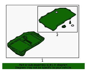 2017-2025 Audi Trans Pan 0D5-398-009-C | OEM Parts Online