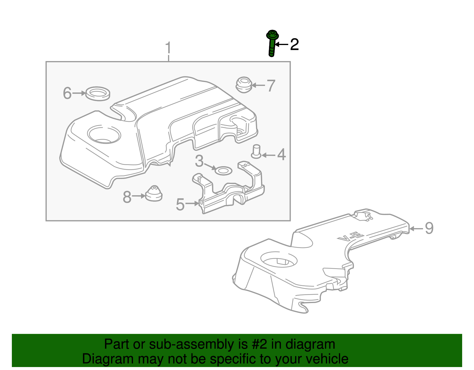 2014-2024 GM M6x1x35 Multi-Purpose Bolt 11611795 | OEM Parts Online