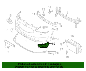 2014-2016 Kia Cadenza OEM NEW 2014-16 Kia Cadenza Sedan Front Bumper ...