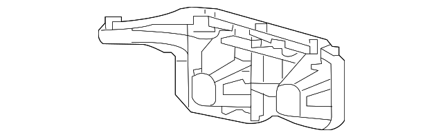 2013-2015 Mercedes-Benz Energy Absorber 204-885-54-65 | MB OEM Parts
