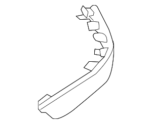 204-820-03-74 - Reflector 2013-2015 Mercedes-Benz | Mercedes-Benz USA Parts