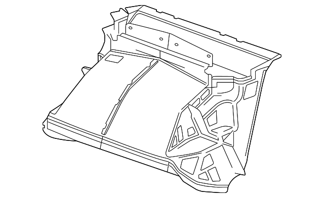 2019-2022 GMC Radiator Air Front Lower Baffle 23390817 GM ...