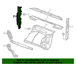 2019-2020 GM Passenger Side Radiator Air Baffle 23390794 ...