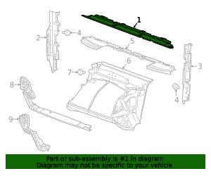 84163663 Shield - New OEM Part From GM Parts Direct | GM Parts Store