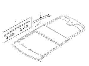 LR092038 - Upper Pillar Trim Retainer 2005-2023 Land Rover ...