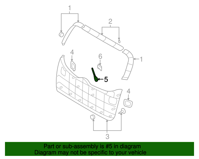 2007-2009 Hyundai Santa Fe Pull Handle 81792-2B000-J9 | OEM Parts Online