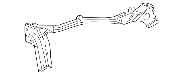 2016-2020 Buick Envision Passenger Side Front End Upper Tie Bar ...